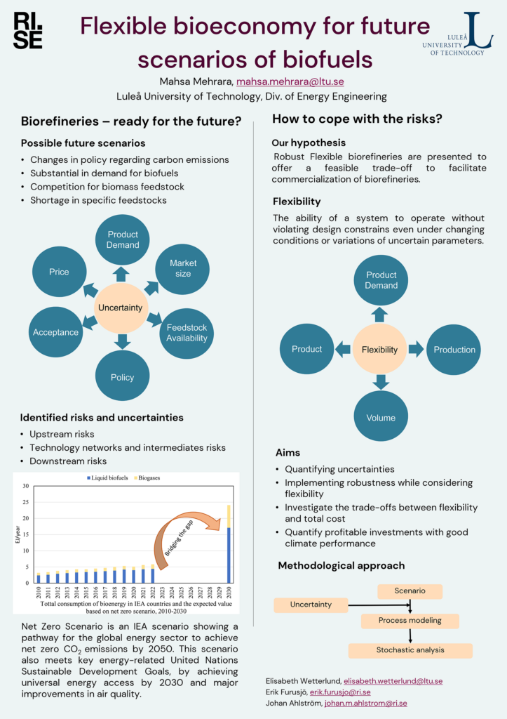 Flexible bioeconomy for future scenarios of biofuels | IETS