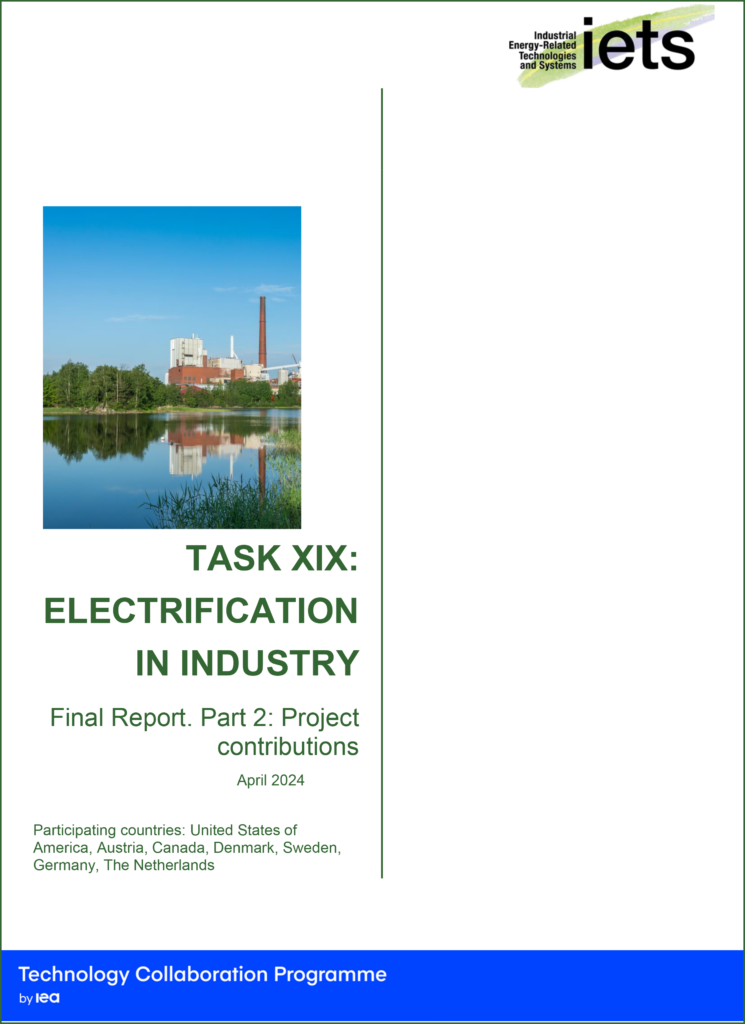 Final Report: Electrification in Industry | IETS