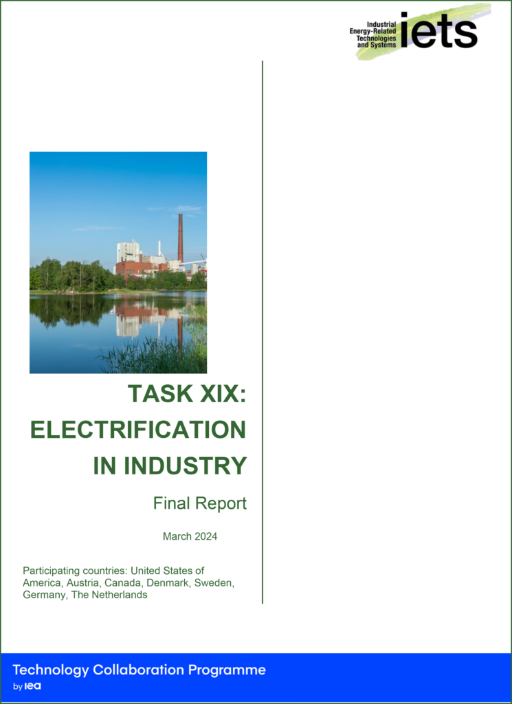 Final Report: Electrification in Industry | IETS